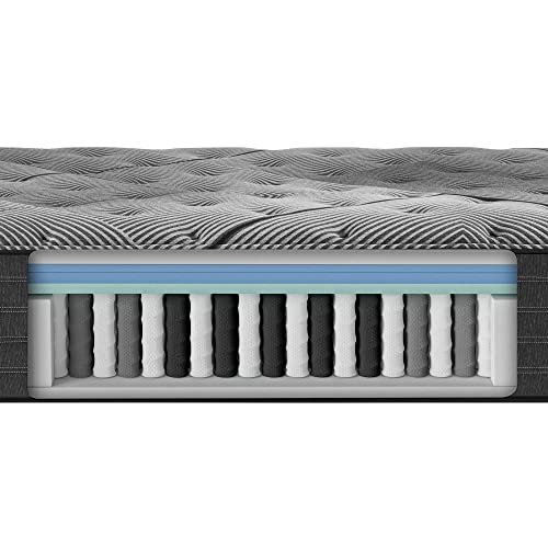 Beautyrest Black L-Class 13.5” Medium King Mattress, Cooling Technology, Supportive, CertiPUR-US, 100-Night Sleep Trial, 10-Year Limited Warranty