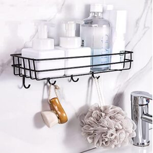 NotyBeybie 3-Pack Shower Caddy Shelf Storage Rack Organizer, Rustproof Black Bathroom Shower Storage Organizer for Bathroom, Washroom, Restroom, Shower, Toilet, Kitchen