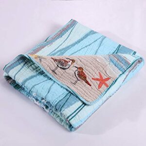 Greenland Home Maui Throw Blanket