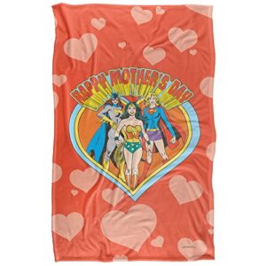 Justice League Blanket, 36"x58" Batgirl, Wonder Woman, Supergirl Mother's Day Silky Touch Super Soft Throw Blanket