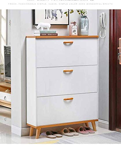 TFIIEXFL Dump Shoe Cabinet -Thin 24cm Home Entrance Simple Economical Multi-Function Hall Storage Entrance Porch Shoe Cabinet