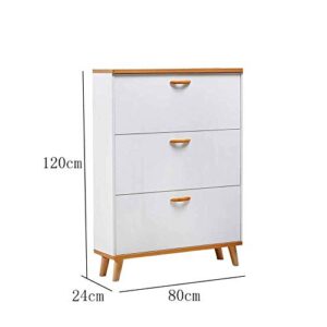 TFIIEXFL Dump Shoe Cabinet -Thin 24cm Home Entrance Simple Economical Multi-Function Hall Storage Entrance Porch Shoe Cabinet