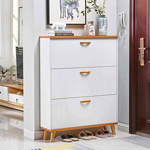 TFIIEXFL Dump Shoe Cabinet -Thin 24cm Home Entrance Simple Economical Multi-Function Hall Storage Entrance Porch Shoe Cabinet