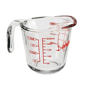 anchor hocking 55175ol11 glass 8 oz measuring cup