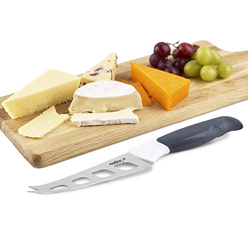 Zyliss Comfort 4.5" Cheese Knife, Gray/White