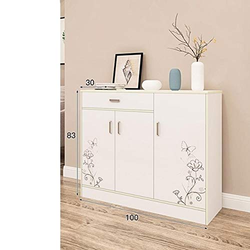 TFIIEXFL Door Storage Small Shoe Cabinet Simple Assembly Economical Space-Saving Home Shoe Rack Simple (Color : Model B)