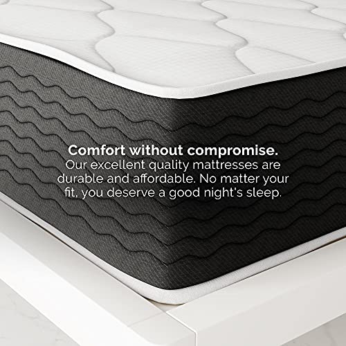 Signature Sleep Italian Made Vitality 13" Independently Encased Coil with Charcoal Infused Memory Foam Hybrid Mattress, King Size