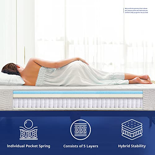 Olee Sleep 10 in Omega Hybrid Spring Mattress Twin 10SM02T