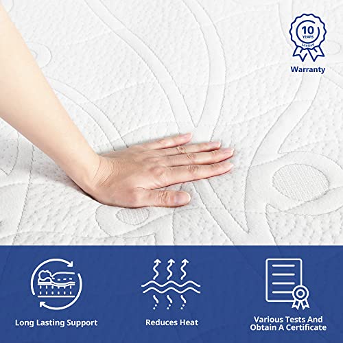 Olee Sleep 10 in Omega Hybrid Spring Mattress Twin 10SM02T