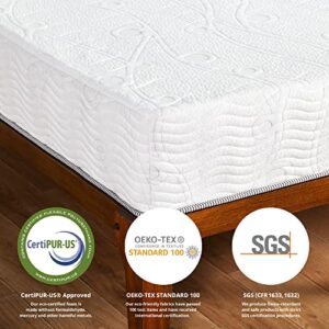 Olee Sleep 10 in Omega Hybrid Spring Mattress Twin 10SM02T