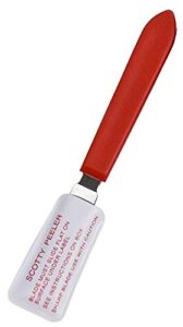 scotty peeler label and sticker remover - single metal peeler -sp2