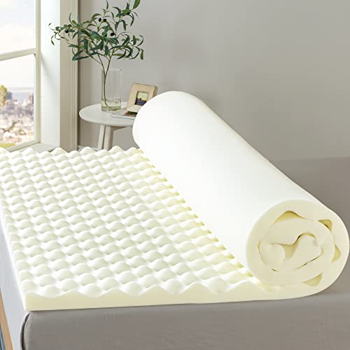 ZINUS 2 Inch Copper Cooling Memory Foam Mattress Topper with Airflow Design, Twin