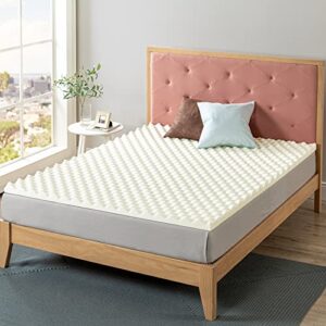 ZINUS 2 Inch Copper Cooling Memory Foam Mattress Topper with Airflow Design, Twin