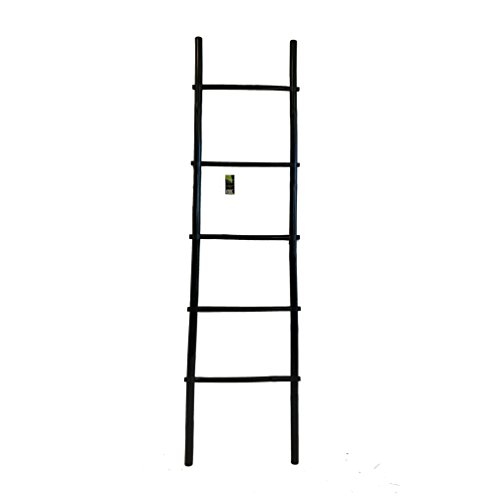 MGP Bamboo Ladder Rack 5' Black Stain Finished