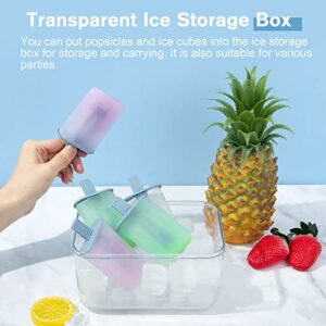 Korlon Popsicle Molds, 8 Cavity Popsicle Maker Molds Set, Homemade Ice Popsicles Molds for Kids with Sticks & Brush & Funnel for Making Yogurt Juice Smoothies