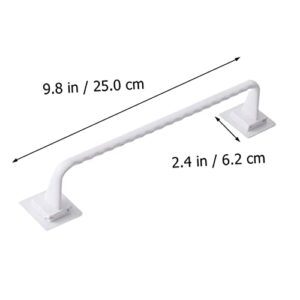 OSALADI Towel Rack Wall Towel Holder Towel Rack with Shelf Towel Organizer Holder Bathroom Towel Rail Adhesive Towel Rack Towel Rods Wall-Mounted Towel Racks Creative Versatile Rack 3pcs