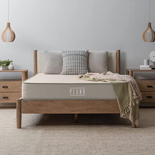 Brooklyn Bedding Plank Firm Natual 13" Two-Sided Firm Mattress, King