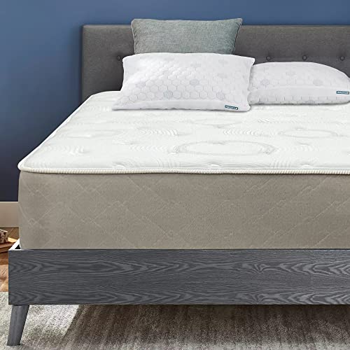 Treaton 14-Inch Firm Double Sided Tight top Innerspring Mattress, Full XL. Mink