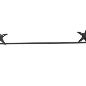 Hampton Nautical Cast Iron Starfish Large Bath Towel Holder 28" Bathroom Beach Home Decorating