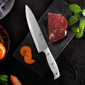 Chef Knife, Ultra Sharp Kitchen Knife, High Carbon Stainless Steel Chef knife set, 3-pc, 8 inch Chefs knife, 4.5 inch Utility Knife, 4 inch Paring Knife