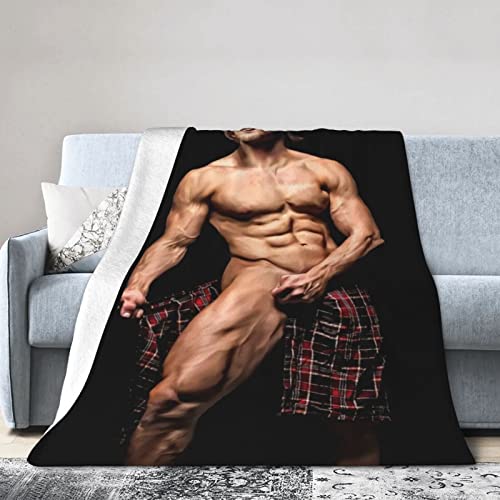 Sam Heughan Ultra-Soft Micro Fleece Throw Blanket Warm Comfortable Versatile Blanket for Sofa and Travel