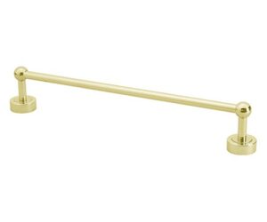 westbrass 2651-01 24 inch towel bar, polished brass