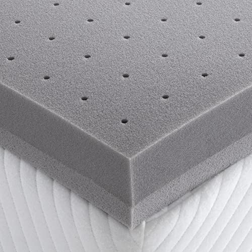 Maxzzz 3 Inch Mattress Topper Twin Size, Firm Bamboo Memory Foam Cooling Bed Mattress Topper, Ventilated Mattress Pad CertiPUR-US Certified Plush