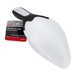 Chef Craft Select Plastic Scoop, 1 Cup, White