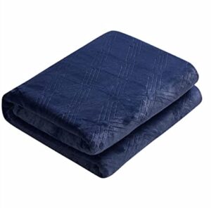 Monte & Jardin Luxury Collection Ultra Plush, Cozy, & Soft Throw, Heavy Weight for Extra Warmth 60 X 70in {Blue}