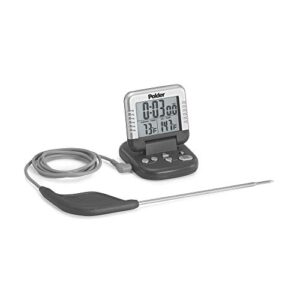 polder classic combination digital in-oven programmable meat thermometer and timer