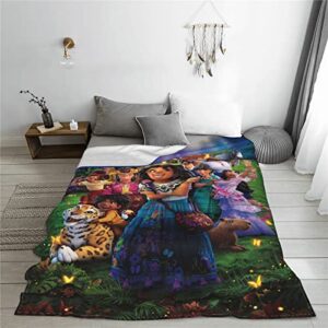 Blanket Anti-Pilling Air Conditioning Blankets Flannel Throw Blanket for Couch Bed Sofa 60"X50"