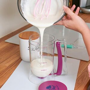 Pancake Cupcake Batter Dispenser Tool - Pancake Batter Dispenser Cupcakes Muffins & Waffles – Batter Dispenser with squeeze handle – Chuzy Chef