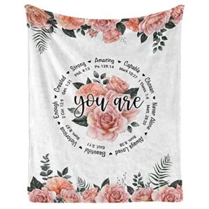 umacvn birthday gifts for women, mom, friend - christian gifts for women - inspirational gifts for women, spiritual gifts for women - religious gifts for women fleece blanket