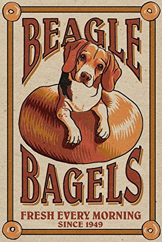 HommomH 60x80 Blanket Throw Comfort Thin Soft Air Conditioning Beagle Bagels Retro Dog