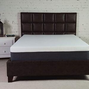 ComfyCozy Dream Weaver Cool Gel Memory Foam Mattress Medium Firm Comfortable 13" Queen Size