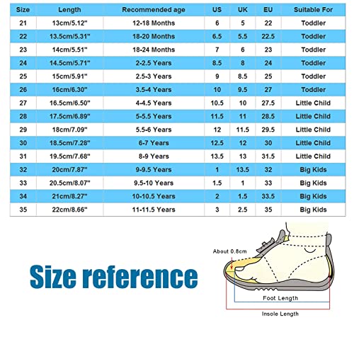 Children Shoes Fashion Band Diamond Flat Bottom Princess Shoes Fashion Bow Princess Shoes Soft Bottom Tennis Shoes Girl (Blue, 18-24 Months)