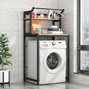 bkgdo washer storage frames floor standing for over toilet,balcony storage shelf,storage shelf above the bathroom drum,drum washinghine bathroom storage rack/black