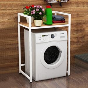 bkgdo washer storage frames floor standing for over toilet,utility carbon steel frame washinghine shelf,washinghine shelf bathroom storage/white