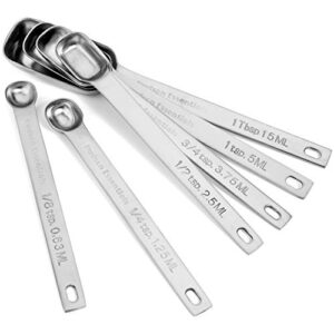 Hudson Essentials Stainless Steel Measuring Cups and Spoons Set (15 Piece Set)