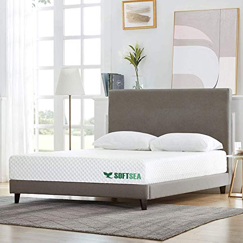 SOFTSEA 8 Inch Memory Foam Mattress Gel Infused, King Size Mattress in a Box