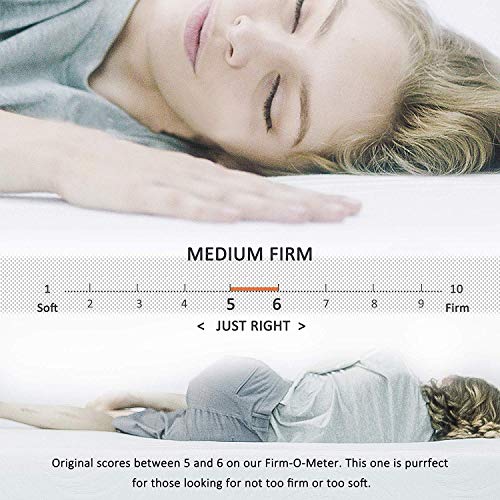 SOFTSEA 8 Inch Memory Foam Mattress Gel Infused, King Size Mattress in a Box