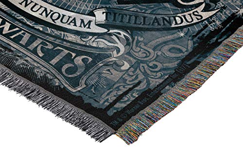 Northwest Harry Potter Throw Blanket, 48 x 60 Inches, Tri Wizard