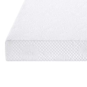 Sleeplace 6 Inch Saturn Multi-Layered Memory Foam Mattress, Full, White