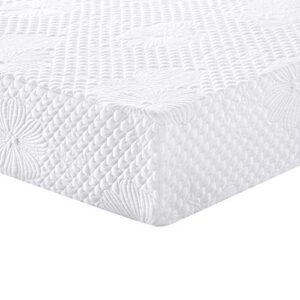 Sleeplace 6 Inch Saturn Multi-Layered Memory Foam Mattress, Full, White