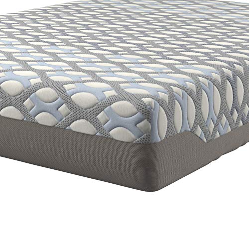 Kingsdown Plush Cooling Foam Mattress Queen, Cool Gel Memory Foam Layer Multi-Layered Comfort Cooling Sleep Quilted Top Luxury Premium Bed Mattresses, 10-Inch, Kadee