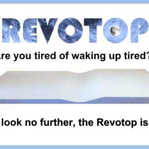 Revotop Mattress Topper for Back Pain (Large)