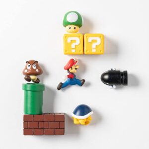 20 PCS Super Mario Fridge Magnets - 3D Refrigerator Magnets Set,Office Magnets,Calendar Magnet,Whiteboard Magnets,Christmas Magnets,Perfect for Ornaments Decoration collectionism