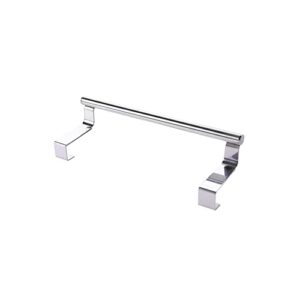 kiskick stainless steel over door towel bar stand rack cupboard cabinet hanging shelf bathroom kitchen towel hanger organizer s