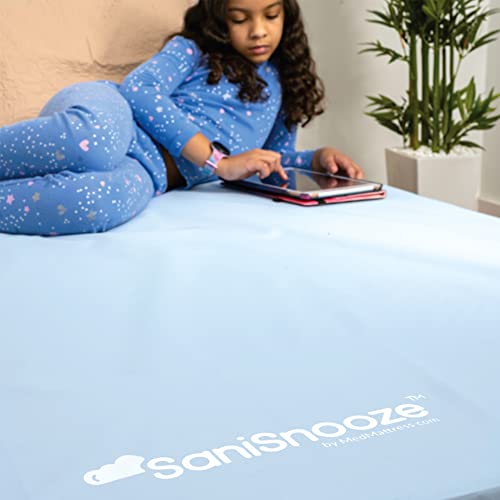 SaniSnooze Bedtime Kids Waterproof Bedwetting Mattress and Toddler Bed, CertiPur-US Certified (Full - 53" x 74" x 6")