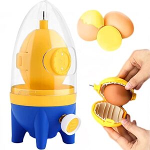 agsixzlan egg yolk mixer,quick golden manual egg mixer portable egg maker,eggs shaker egg spinner for kitchen mixing egg whites and yolks